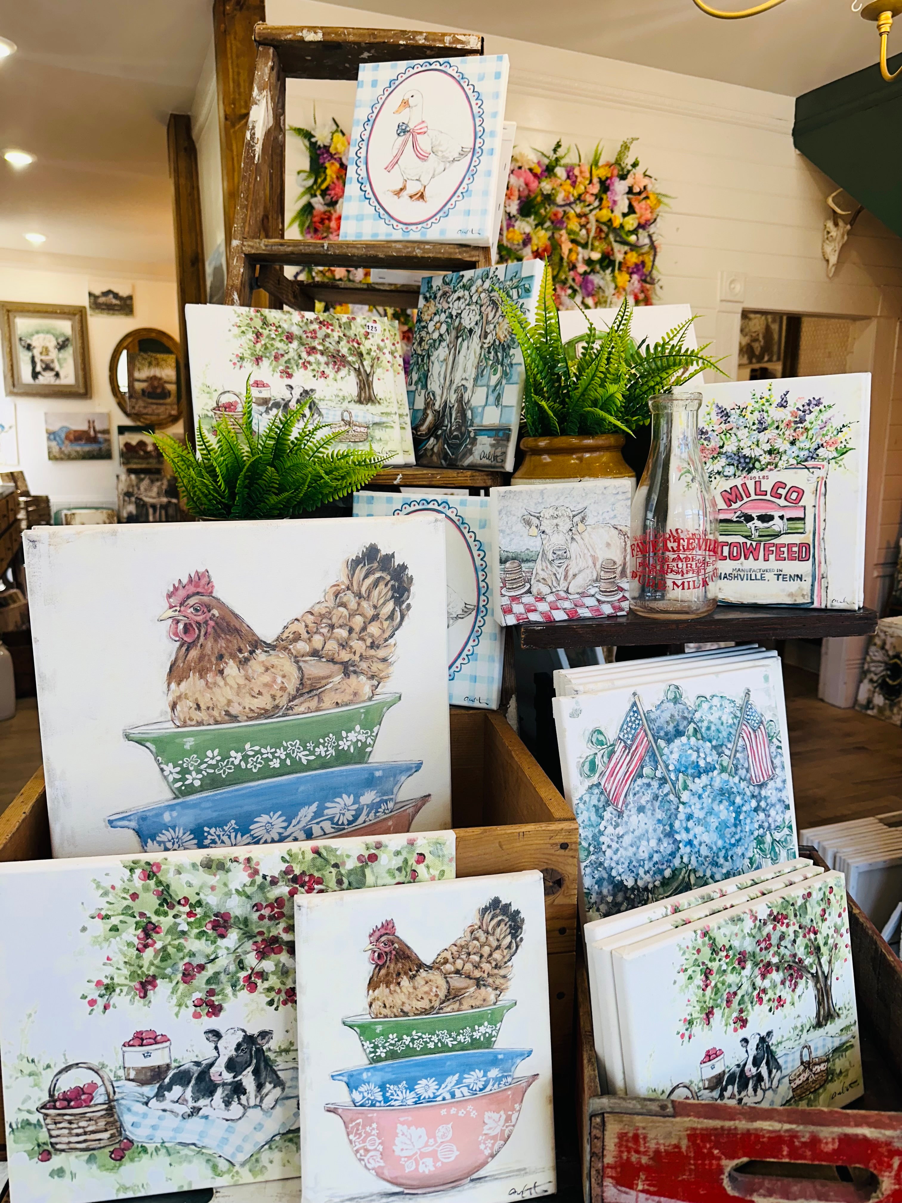 Canvas Prints – Southern Bales-Art by Allie's Studio