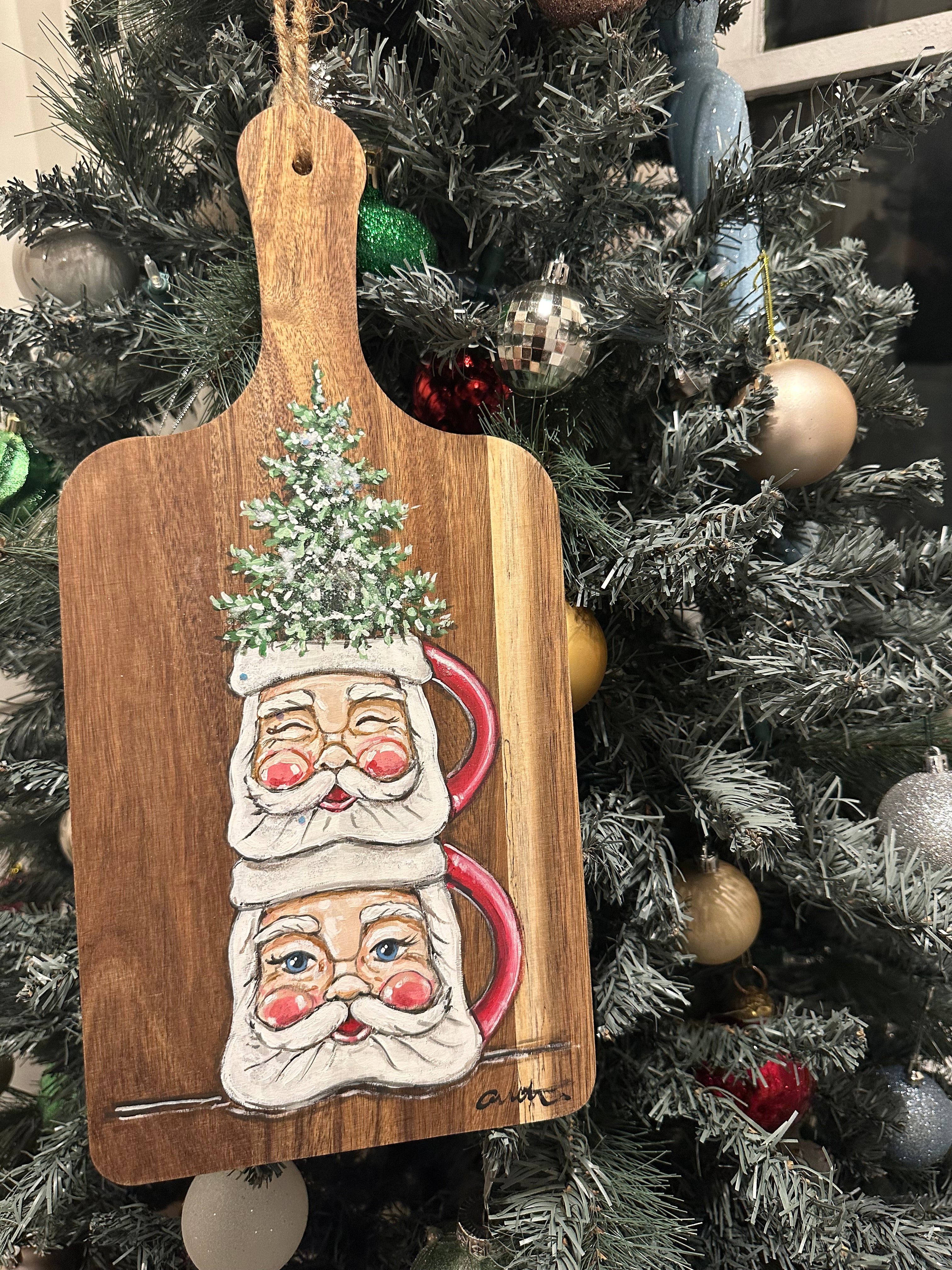 Original Santa Mugs Preorder – Southern Bales-Art by Allie's Studio